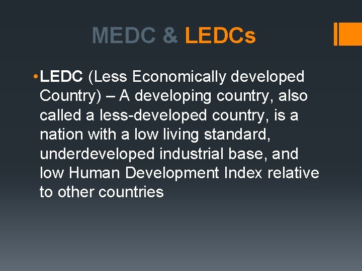 Urbanisation What is urbanisation It is an increase