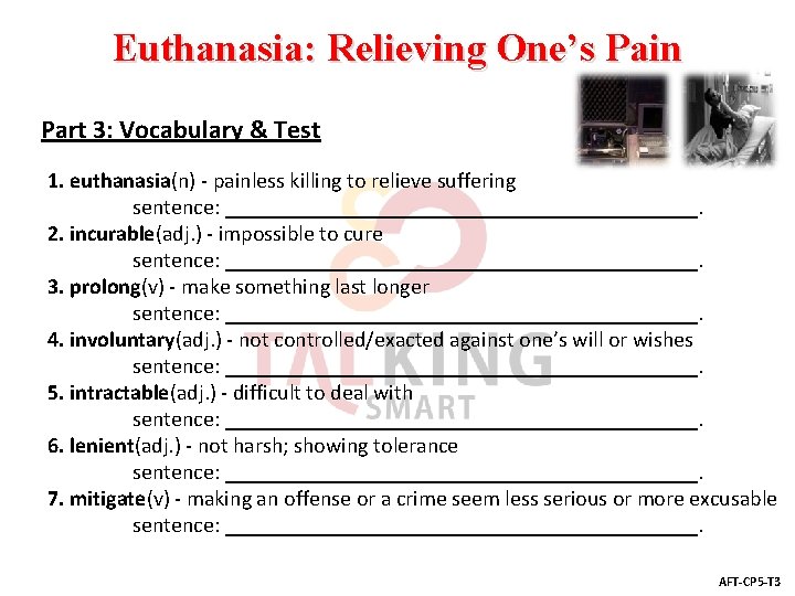 Euthanasia Relieving Ones Pain Part 1 Picture Description