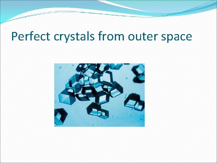 What are crystals A crystal is a solid