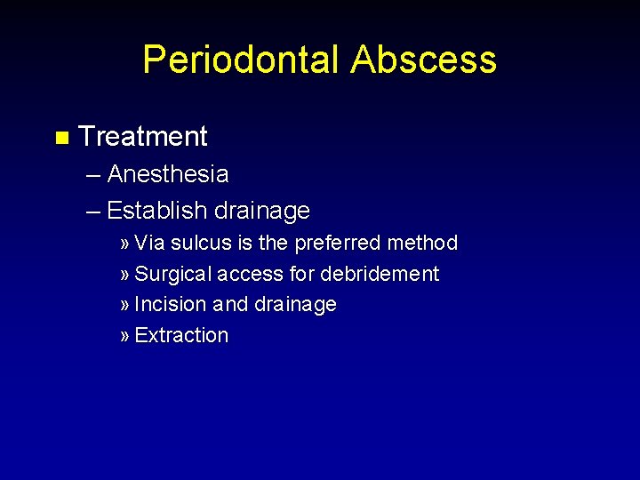 ACUTE PERIODONTAL CONDITIONS Dr shabeel pn OVERVIEW Abscesses