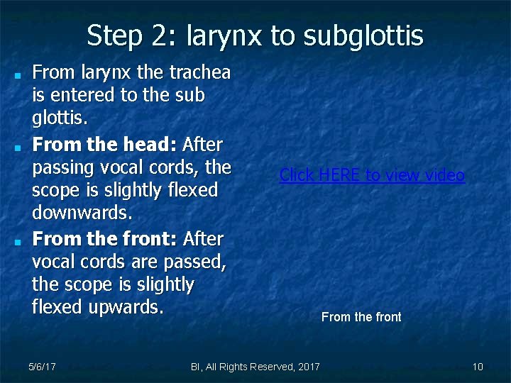 Step by Step Flexible Bronchoscopy StepbyStep Exercises to