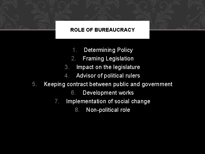 BUREAUR ACY DEFINITION Bureaucracy is a word taken