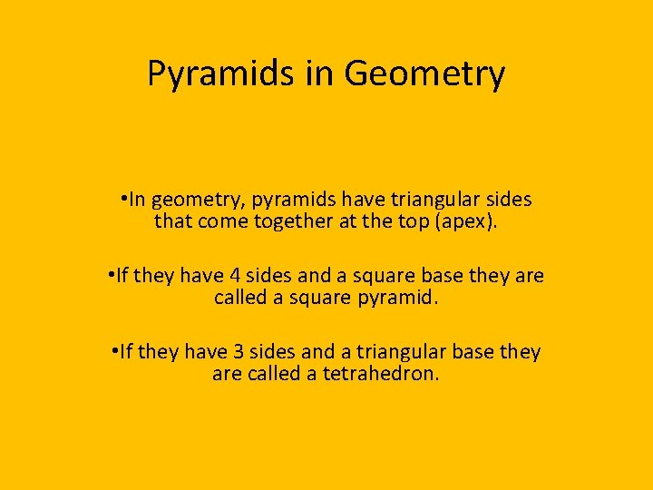 The Great Pyramid of GizaEGYPT The Great Pyramid
