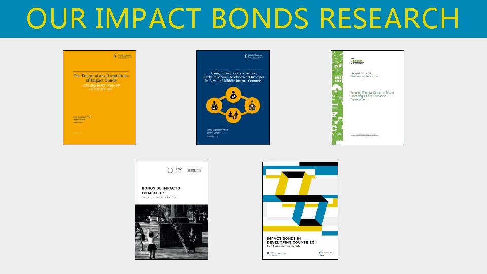 Impact Bonds Conference Pathways to Scale January 18