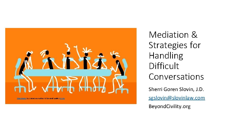 Mediation Strategies for Handling Difficult Conversations This Photo