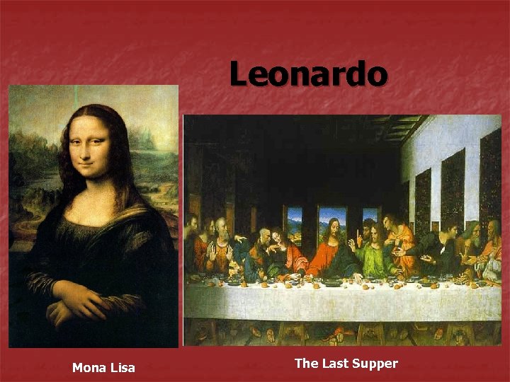 Chapter 13 Lesson 2 The Italian Renaissance Michelangelo