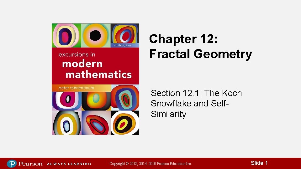 Chapter 12 Fractal Geometry Section 12 1 The
