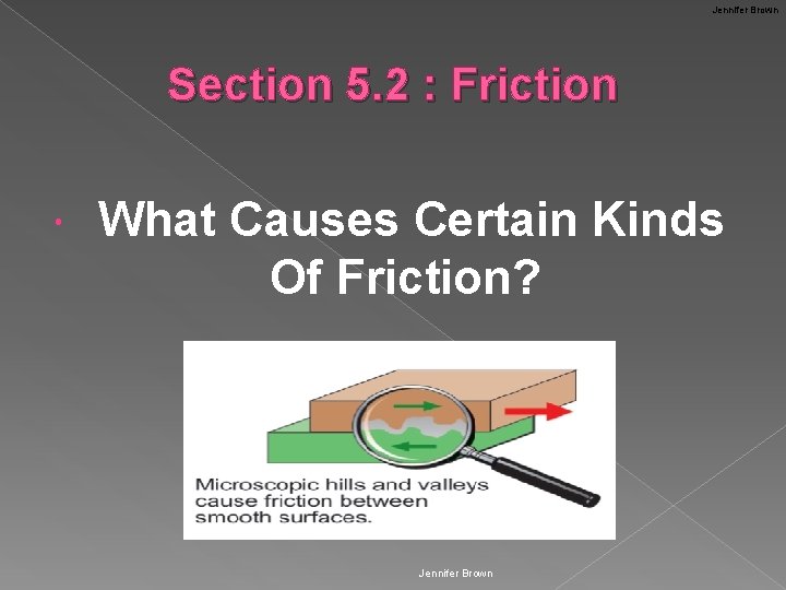Section 5 2 Friction is a force that