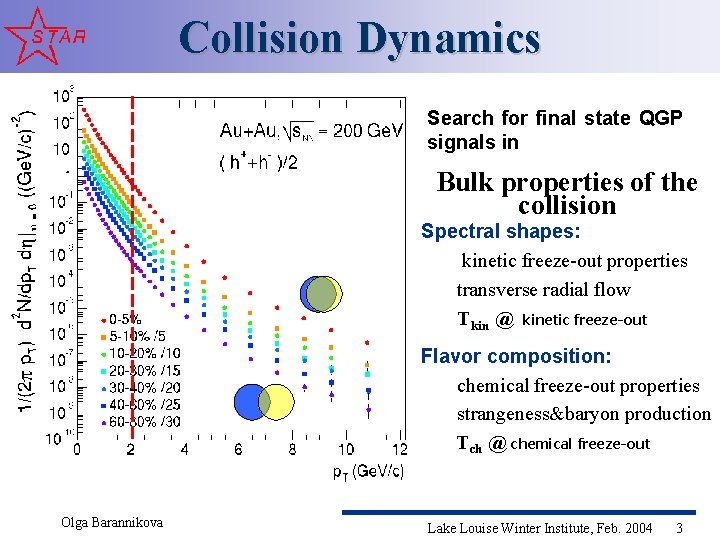Collision Dynamics at RHIC Olga Barannikova Purdue University