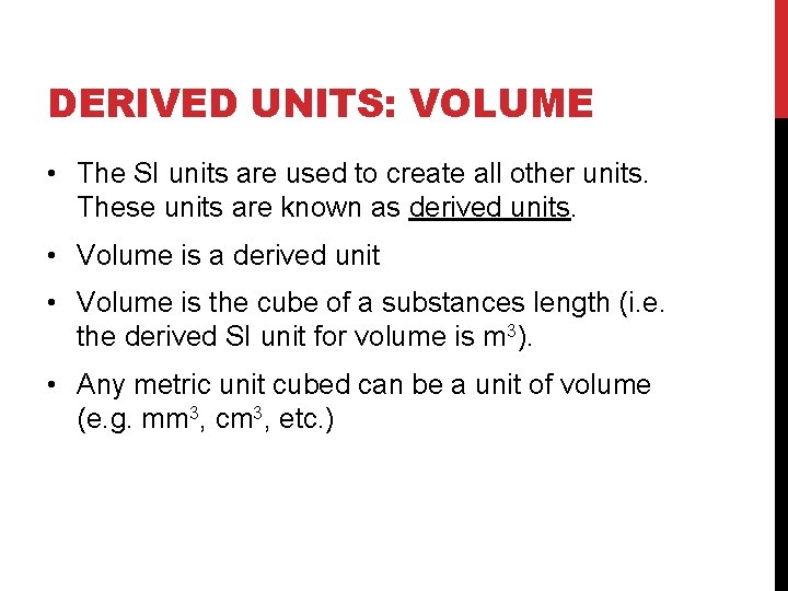 1 4 UNITS OF MEASUREMENT SUMMER AP CHEMISTRY