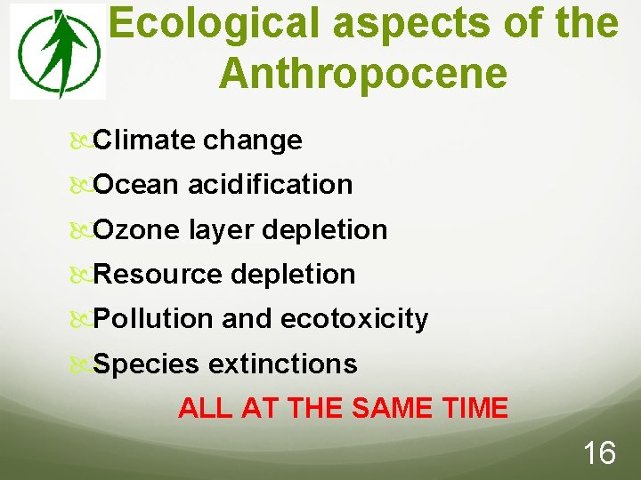 Beyond climate change Creating One Planet communities Climate