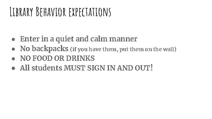 Permenter Library orientation 2019 2020 Meet Your Librarian