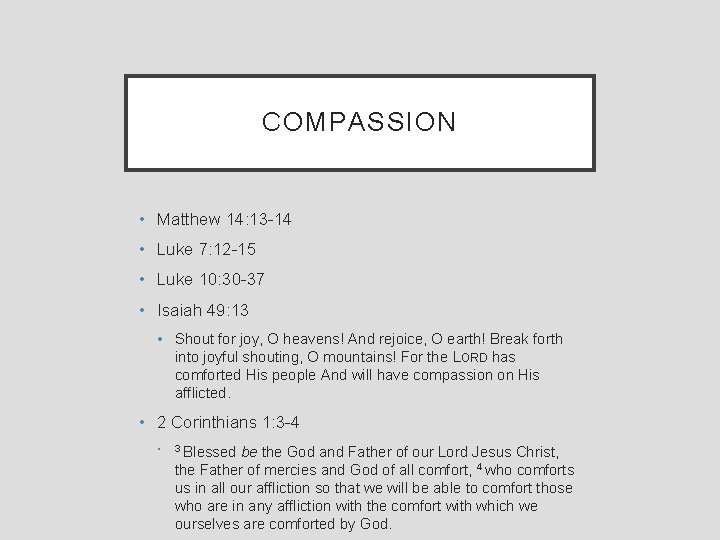 THE EXAMPLE OF JESUS Britt Thompson June 24