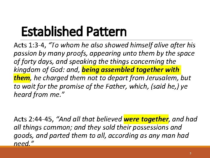 The Purpose Of Our Assembling HEBREWS 10 19