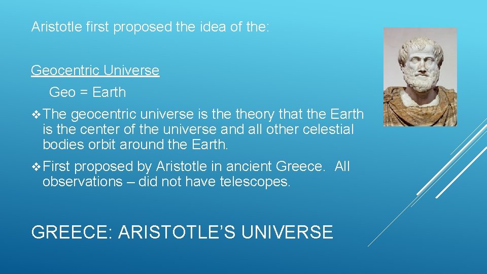 A BRIEF HISTORY OF ASTRONOMY Important Figures and