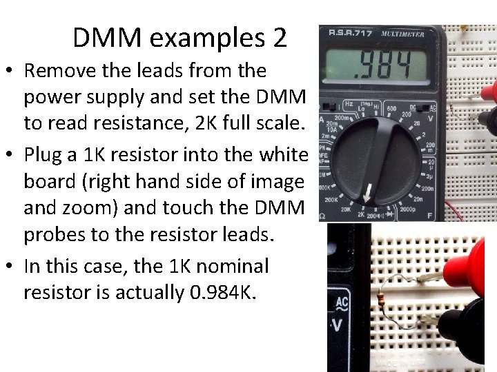 Introduction to lab Curie 2011 Using Solderless prototype