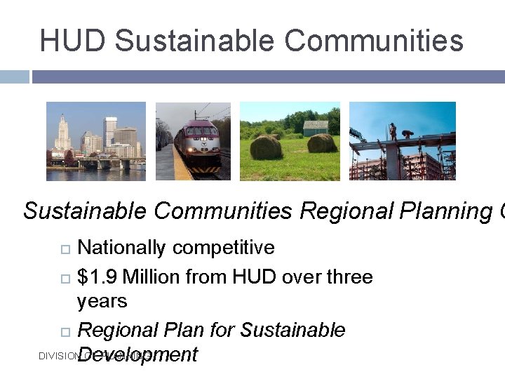 A Sustainable Rhode Island REGIONAL PLAN FOR SUSTAINABLE
