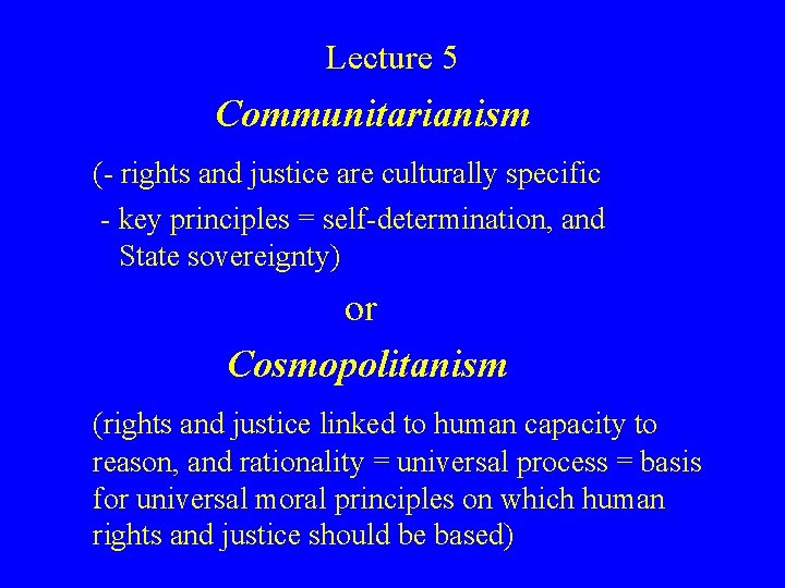 The Contemporary Transformation of the International System Professor