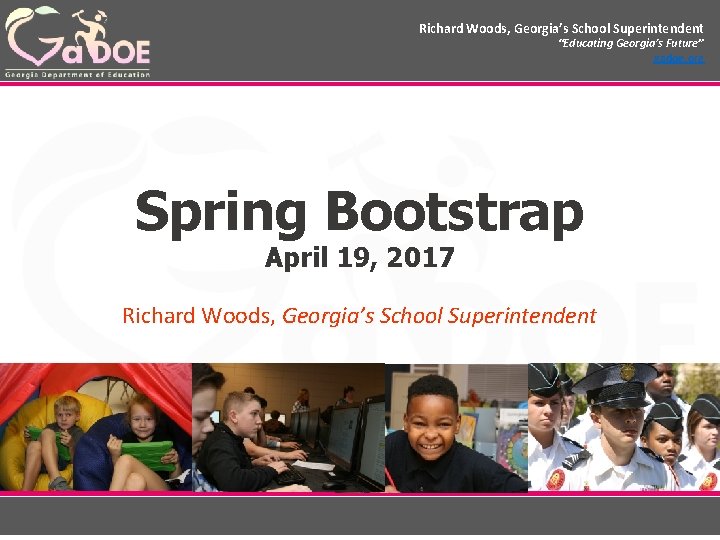 Richard Woods Georgias School Superintendent Educating Georgias Future