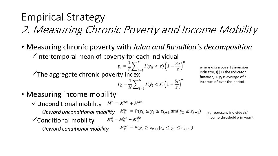 The Important Role of Equivalence Scales Household Size