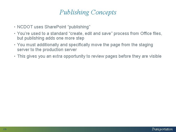 Agenda 165 Overview Review Roles Lists Libraries Columns