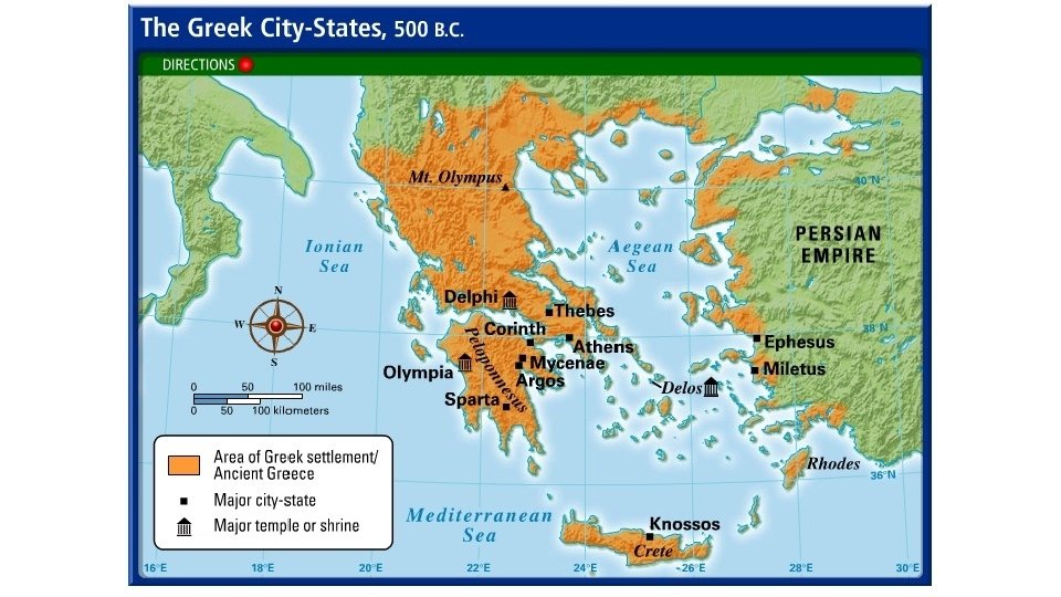 The Ancient World 500 BCE 700 BCE Greek
