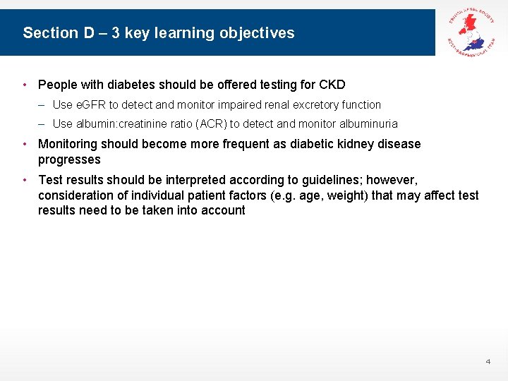 Appropriate monitoring for complications of diabetes in primary