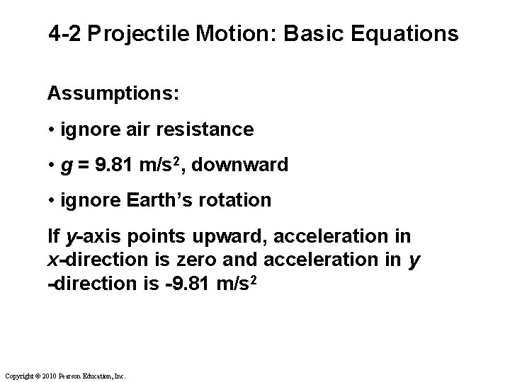 Lecture Outline Chapter 4 Physics 4 th Edition
