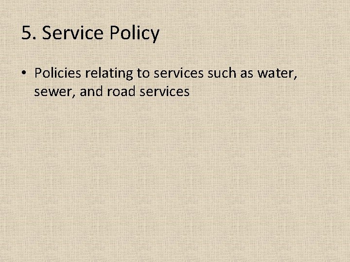 Types of Public Policy 1 Requirement Policy Boys