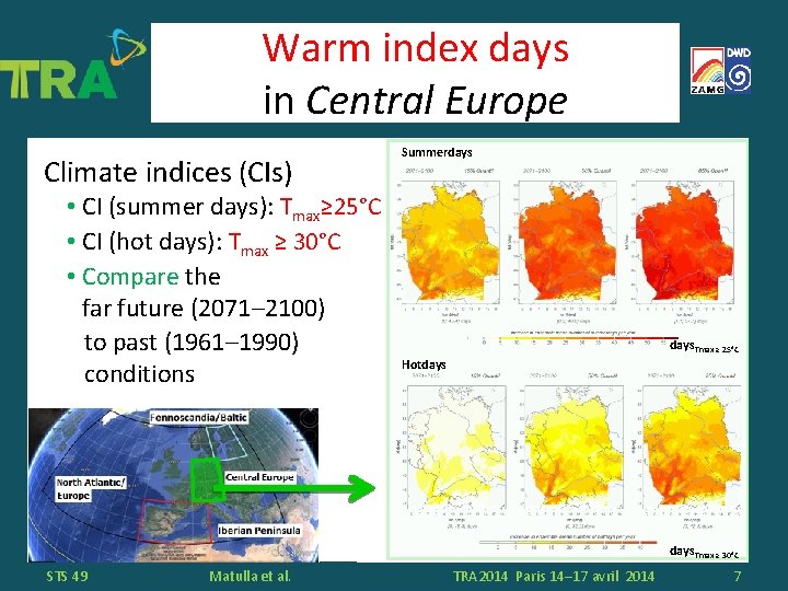 DESIGN GUIDELINE FOR A CLIMATE PROJECTION DATA BASE
