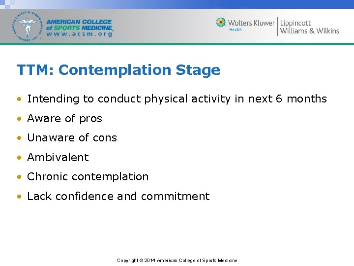 Chapter 4 Building Motivation How Ready Are You