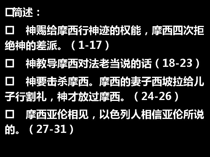 Exodus 4 1 31 1 Then Moses answered