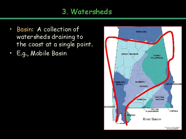 Alabama Water Watch Citizen Monitoring Program Todays Outline