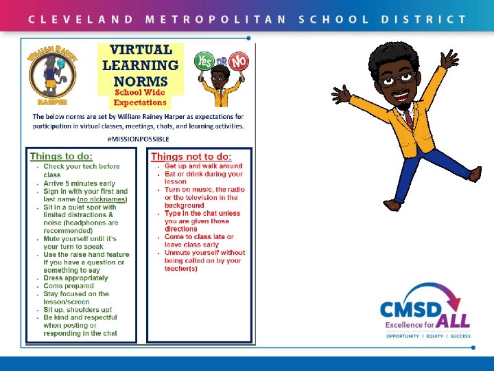 Welcome to our Virtual School Expectations Meeting William