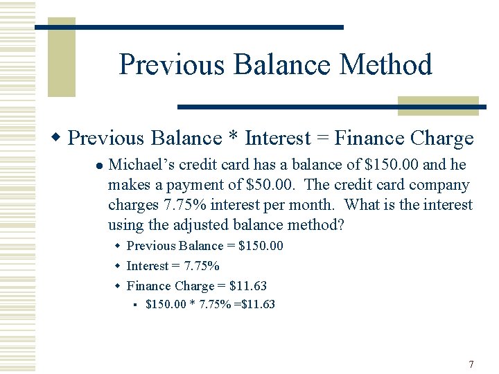 6 00 Sources of Credit Unit C Basic