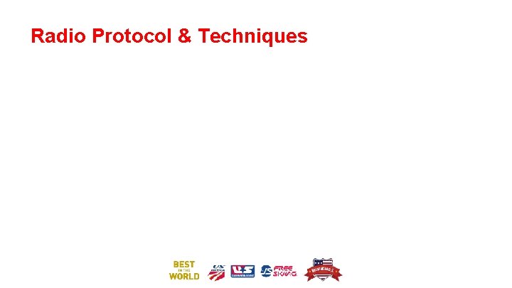 Radio Protocol Techniques Prepared by Laura and Mark