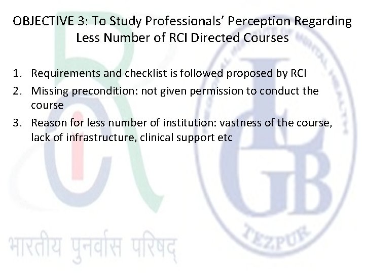 Role of Rehabilitation Council of India RCI in