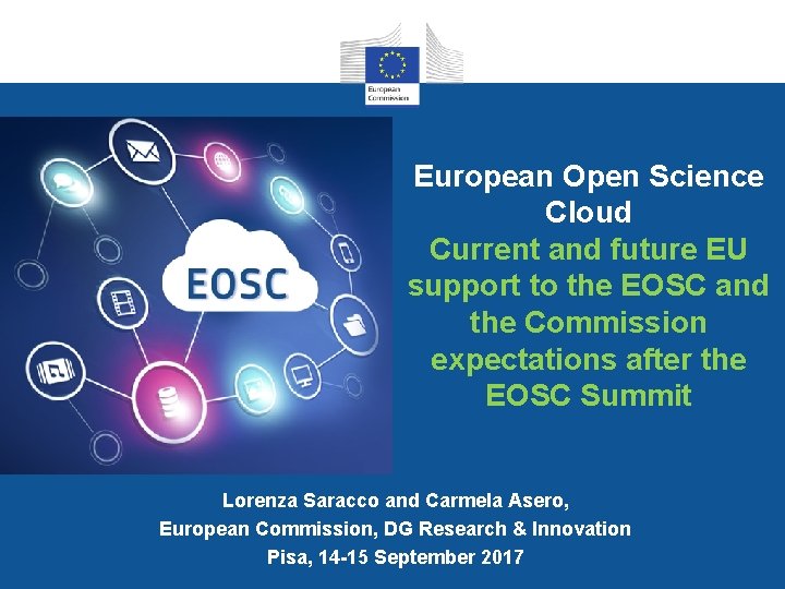 European Open Science Cloud Current and future EU