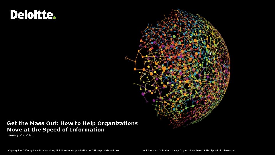 Get the Mass Out How to Help Organizations