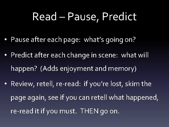 Stave One Grammar 4 types of sentences Literary