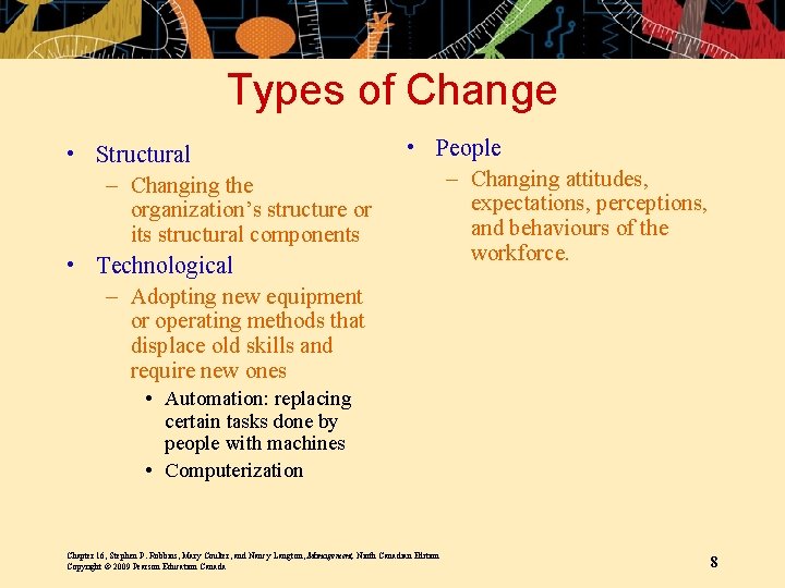 What Is Organizational Change Organizational Change Any alterations