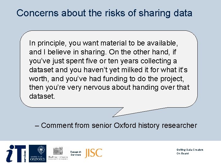 Getting Data Creators On Board with the Digital
