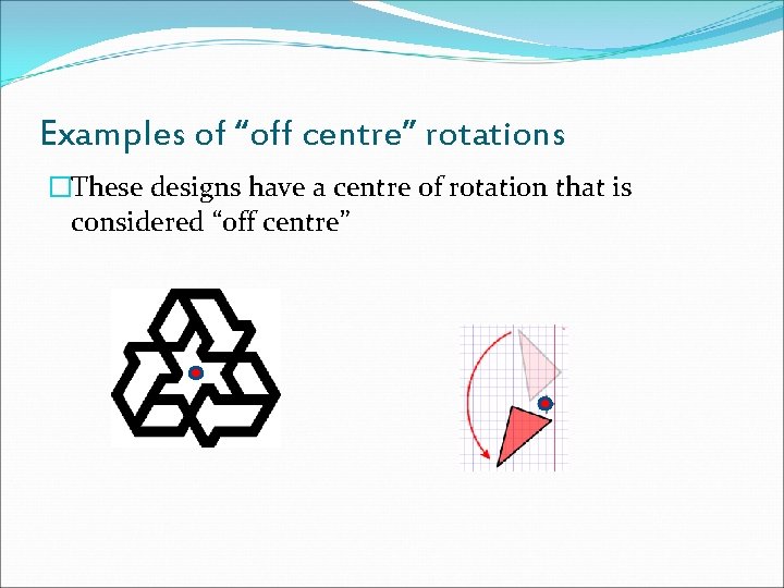 Rotational Symmetry in a circular motion Defining Rotational