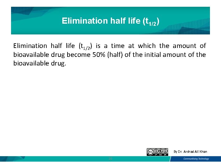 Chapter 7 COMPARTMENT MODELS by Dr Arshad Ali