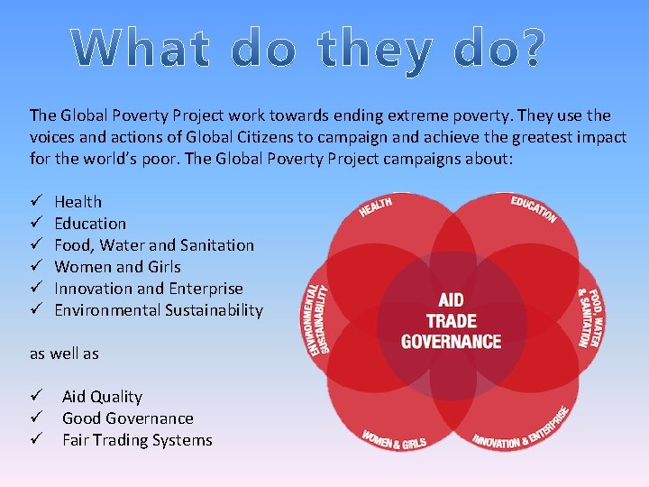 THE GLOBA L POVER The Global Poverty project