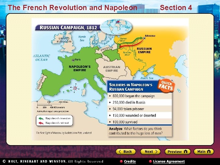 The French Revolution and Napoleon Section 4 Napoleons