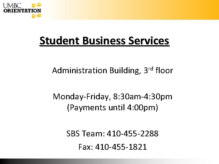 Financing Your Students Education Presented by The Office