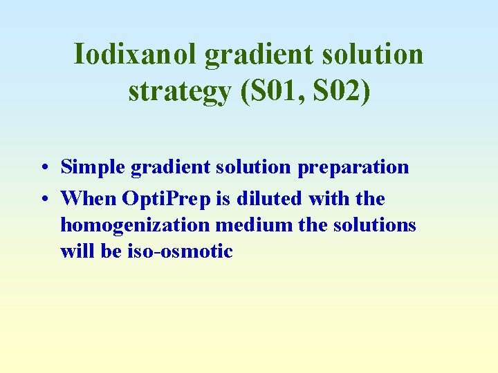 Fractionation of organelles and membrane vesicles using Opti