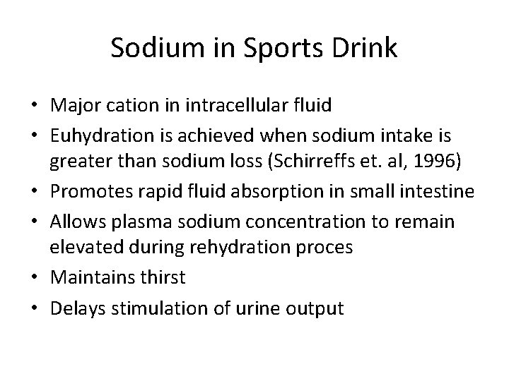 Chapter 9 Water Requirement and Fluid Balance Lecture