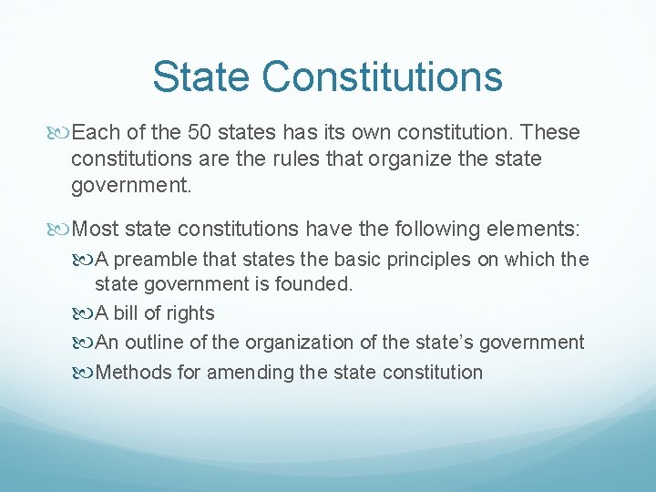 State Government Bellringer 42 What do you know
